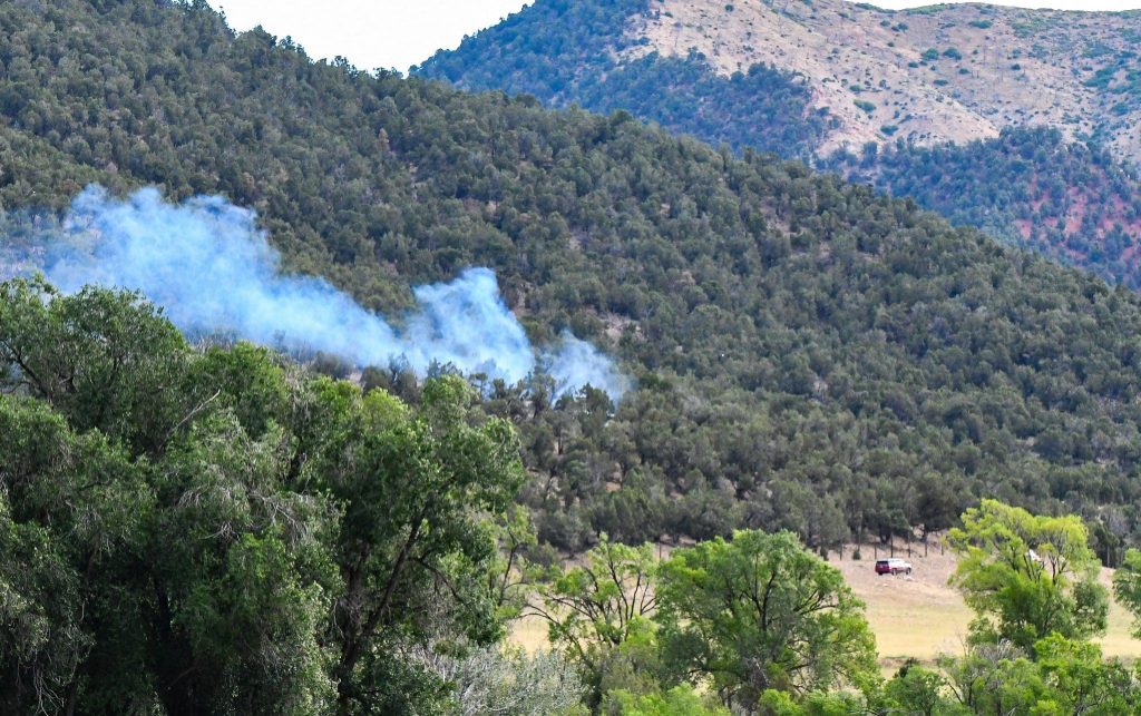Lightning starts several small fires in Garfield County: three ...